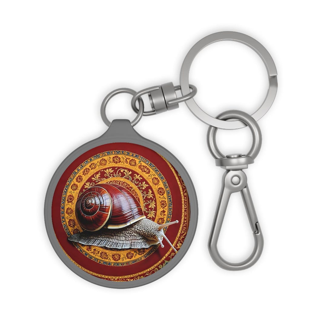 Snail Keyring Tag, Weird Goblin Goblincore Birthday Gift Quirky Key ...