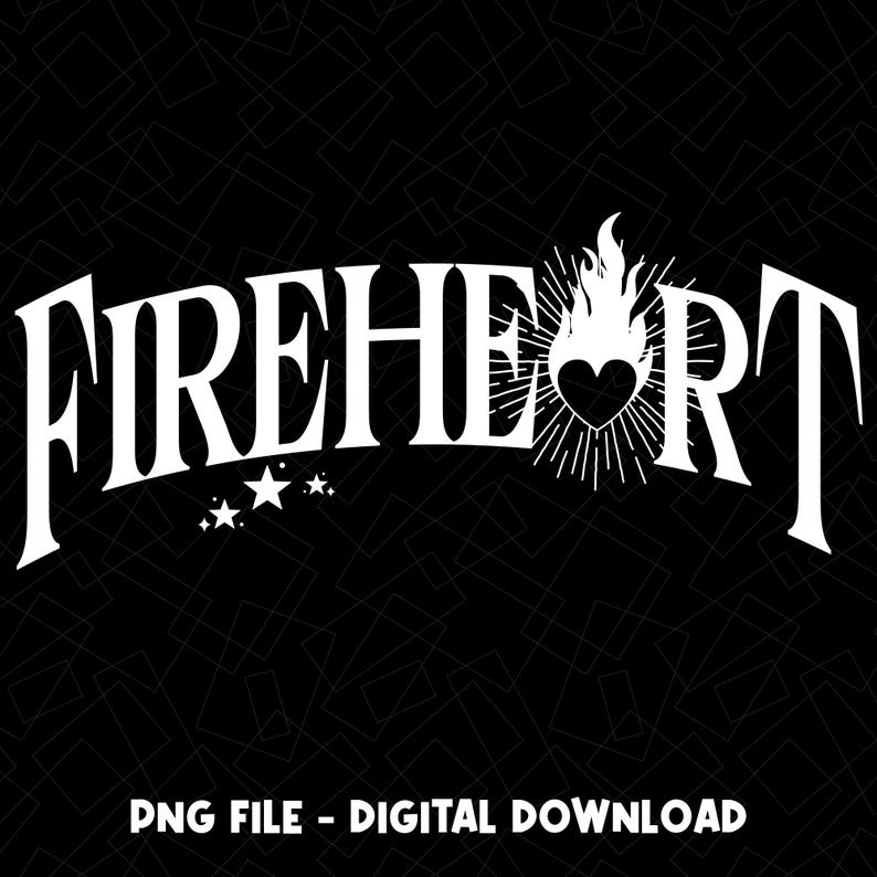 Fireheart Throne of Glass Inspired SVG PNG, Retro to Whatever End Png ...