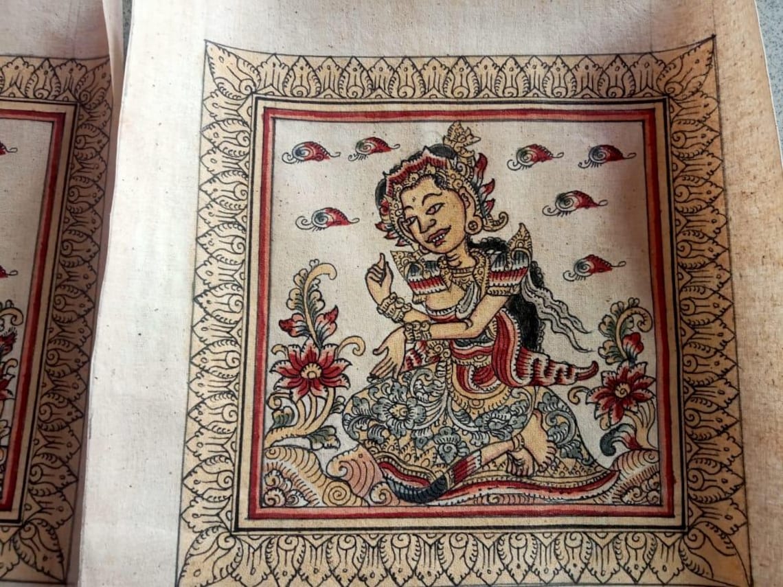 Wayang Kamasan Painting - Elegant and Priceless Traditional Balinese ...