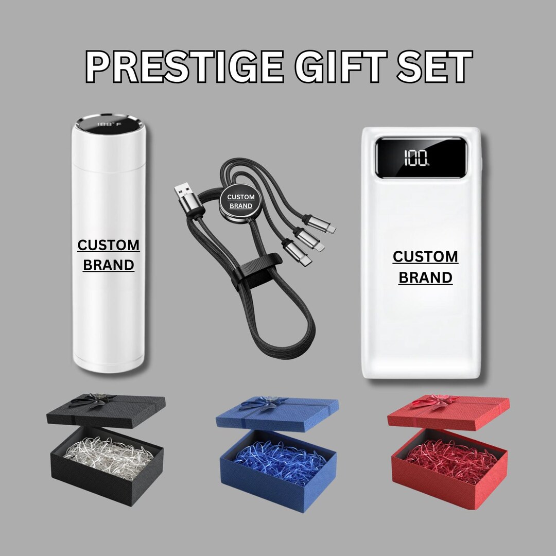 Custom Branded Gift Box, Corporate Holiday Appreciation Set ...