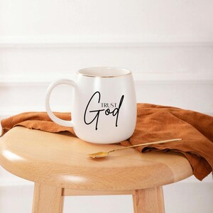 Trust God Christian Mug Design Christian SVG Coffee Cup Design Trust ...