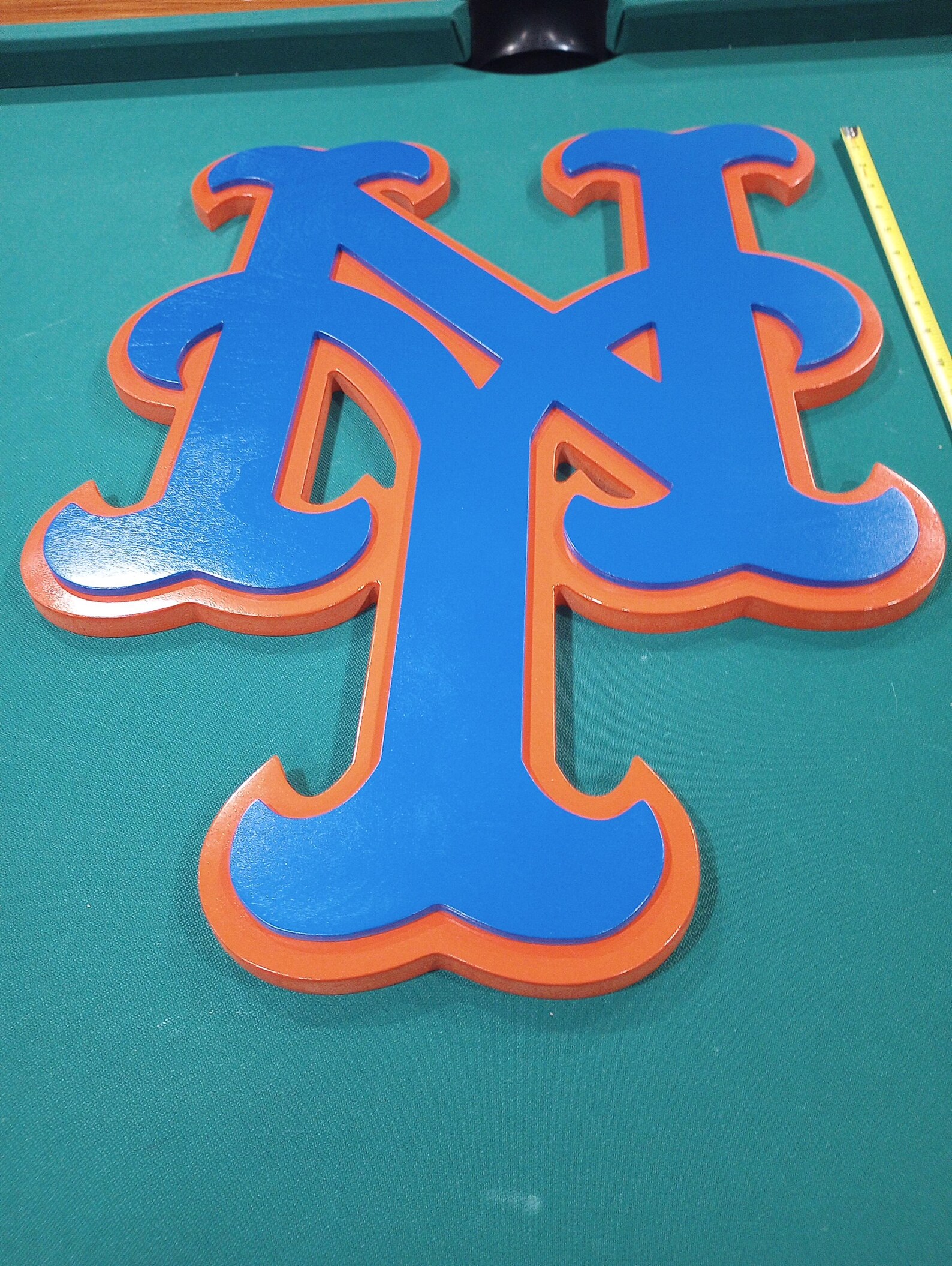 NY Mets Wood Wall Art – 3D Baseball Sign, Fan Gift - Etsy