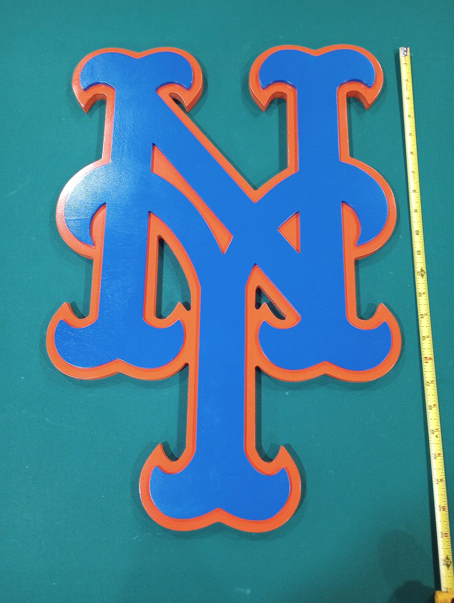 NY Mets Wood Wall Art – 3D Baseball Sign, Fan Gift - Etsy