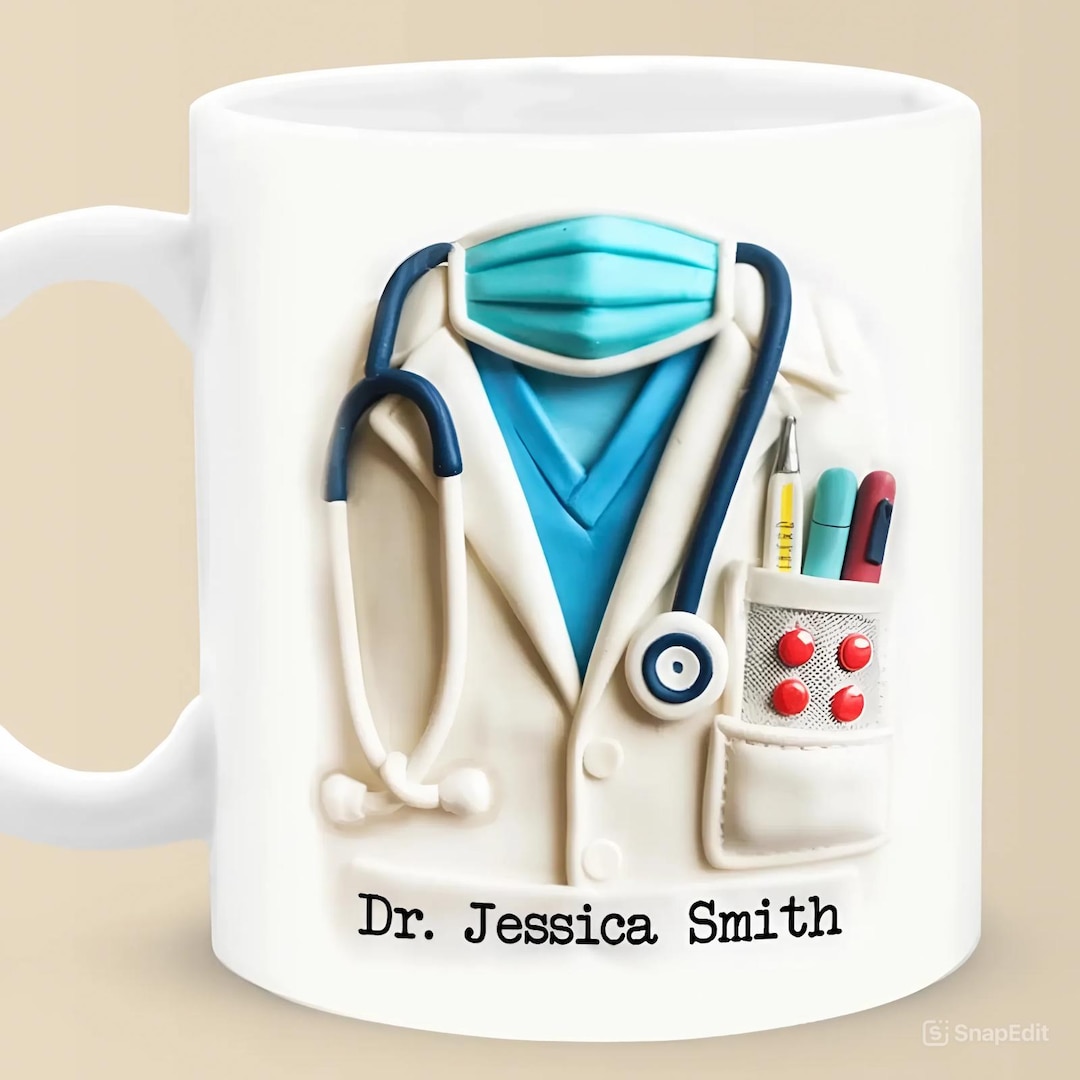 Personalized Doctor Coffee Mug, Doctor Gift, Doctor Coffee Cup, Gift ...