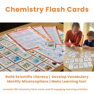 Kitchen Experiment - Solids Liquids and Gases & Chemistry Flashcards ...