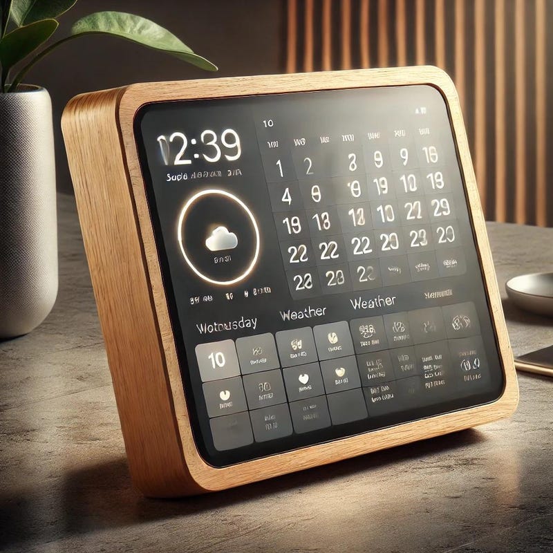Electronic Wall Calendar - Etsy