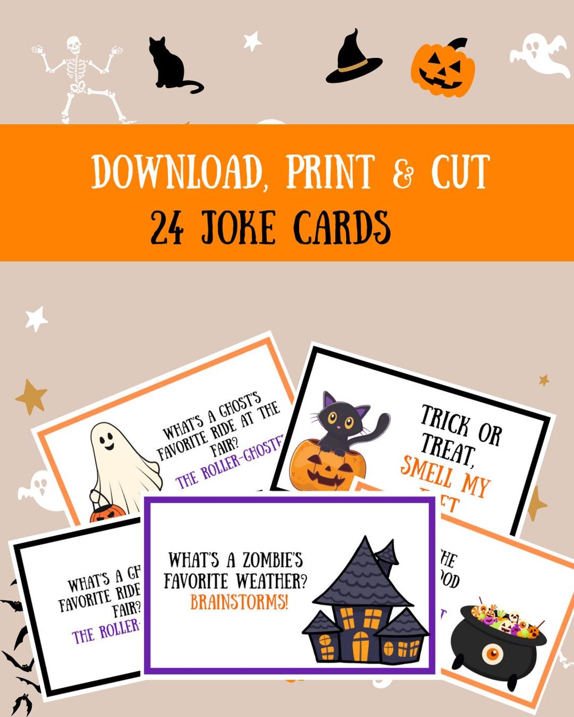 Halloween Tags for Kids | Printable Halloween Lunch Box Notes ...
