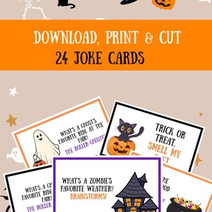 Halloween Tags for Kids | Printable Halloween Lunch Box Notes ...