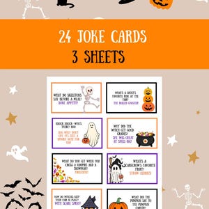 Halloween Tags for Kids | Printable Halloween Lunch Box Notes ...