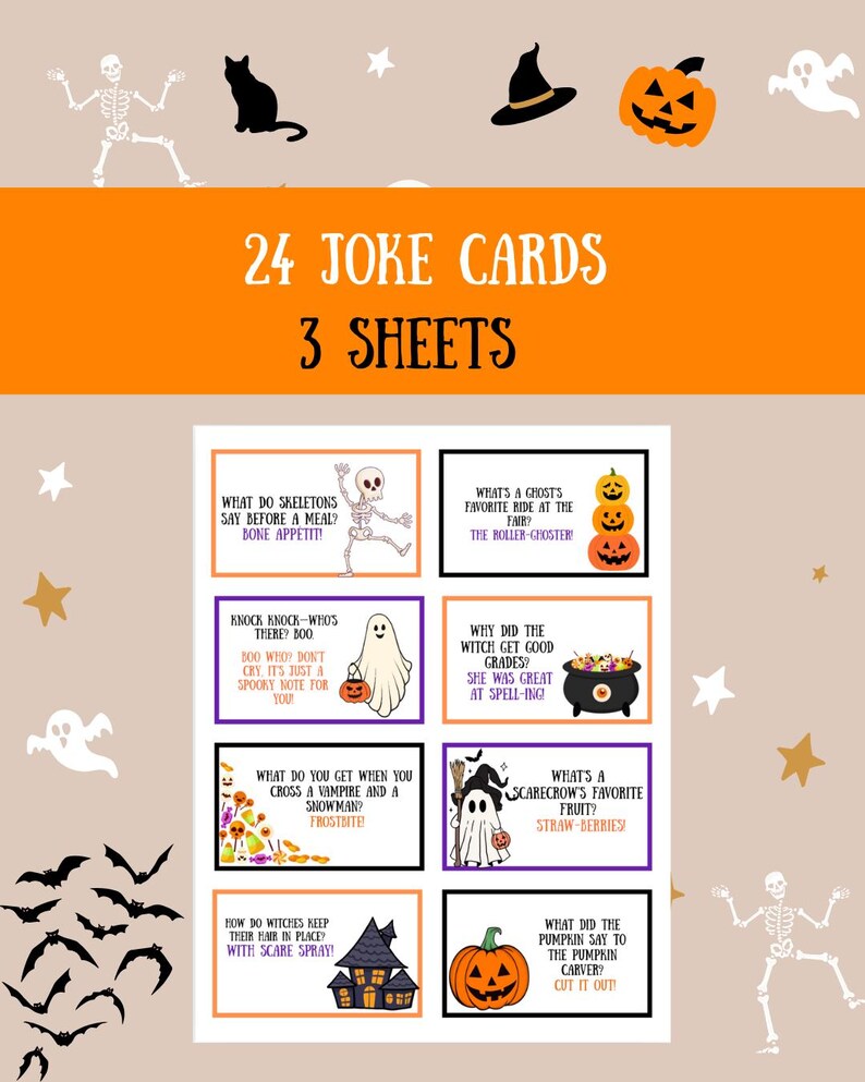 Halloween Tags for Kids | Printable Halloween Lunch Box Notes ...
