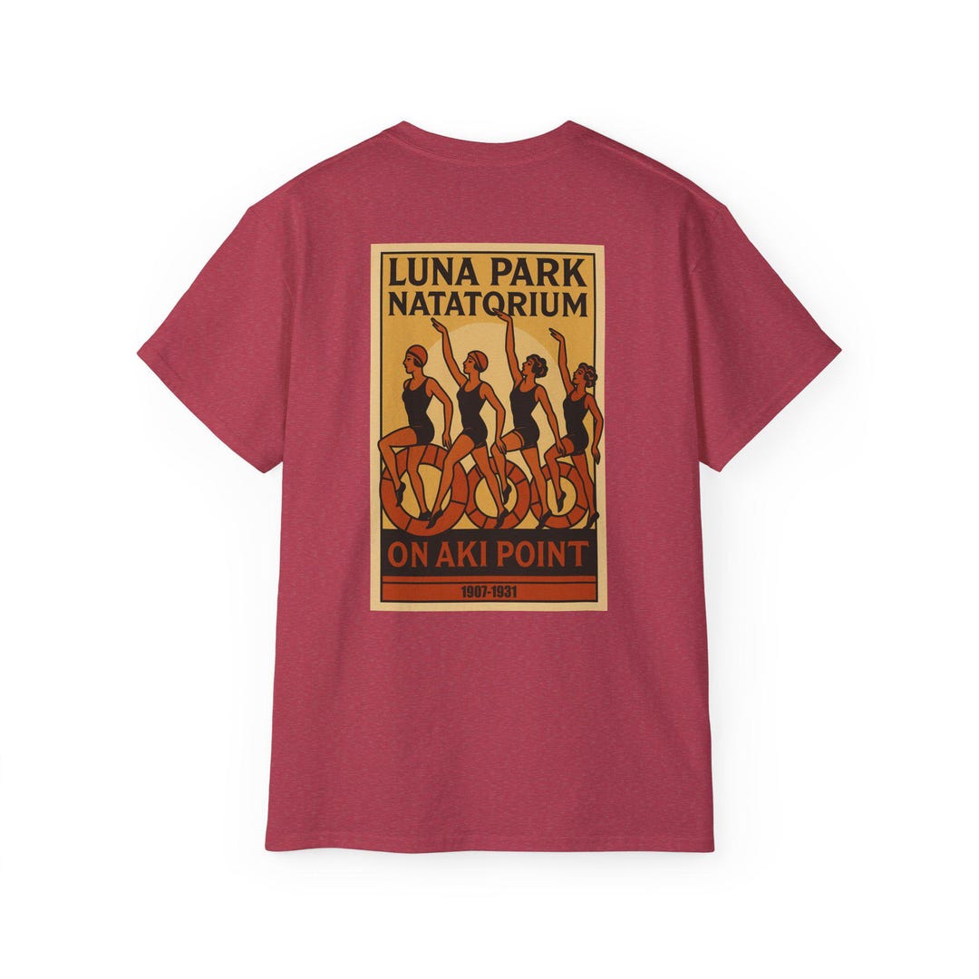 Vintage Luna Park Natatorium Tee, Alki Point Summer Shirt - Etsy