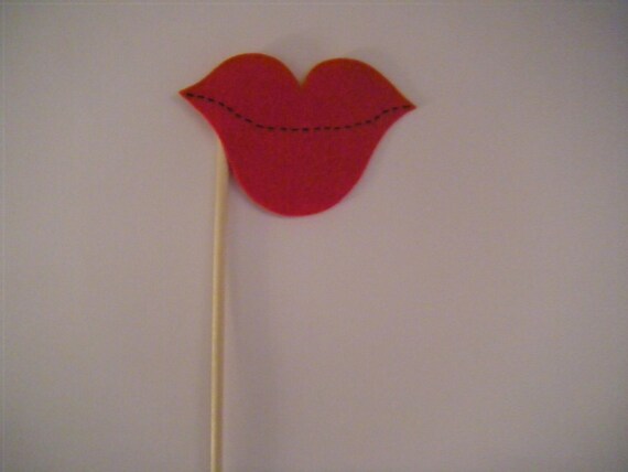 Items similar to Lips on a Stick - The Lip Smacker on Etsy