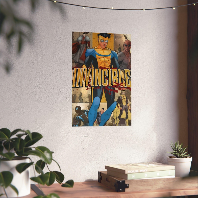 Invincible Poster - Etsy