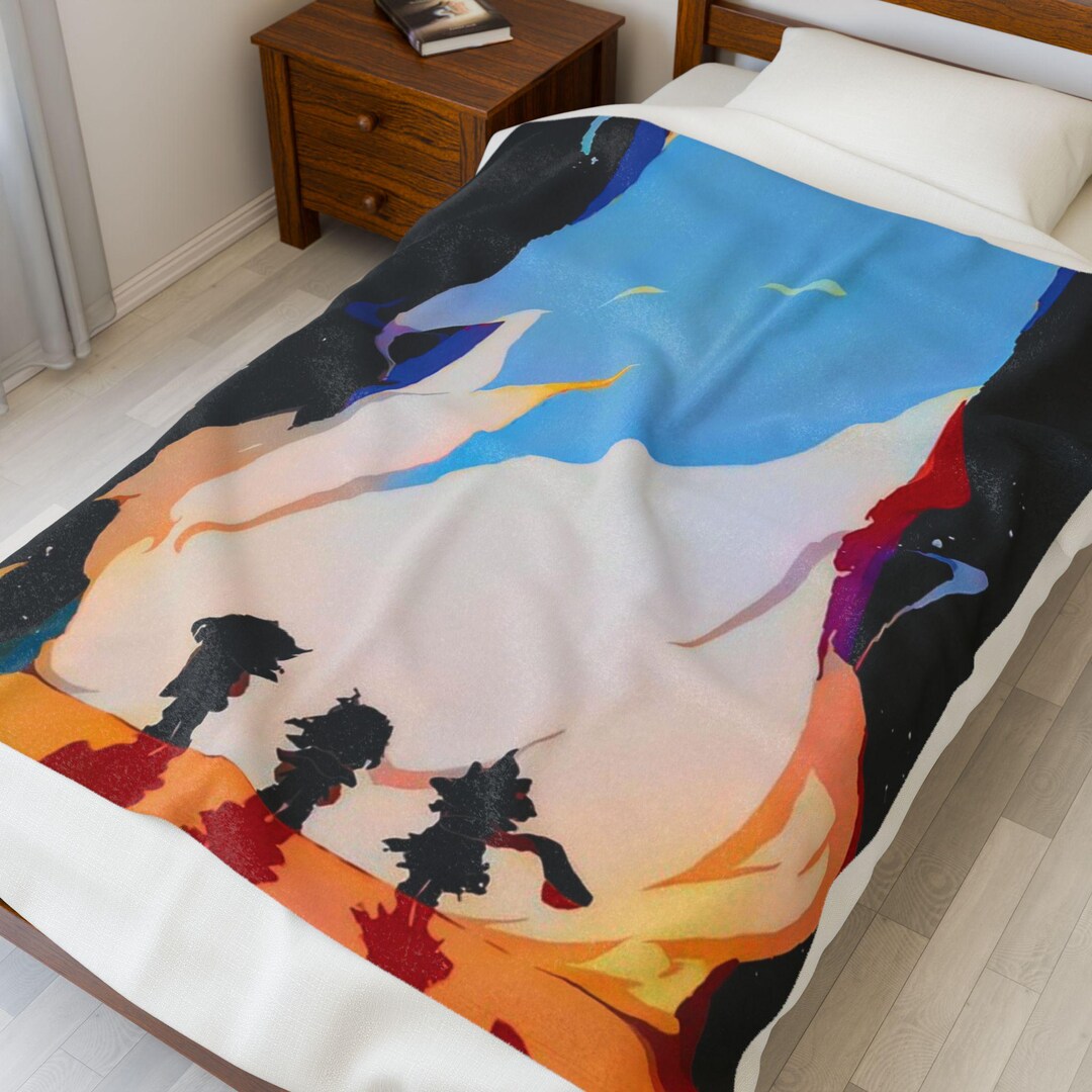 Deltarune-inspired Blanket, Undertale Blanket, Deltarune Gift ...
