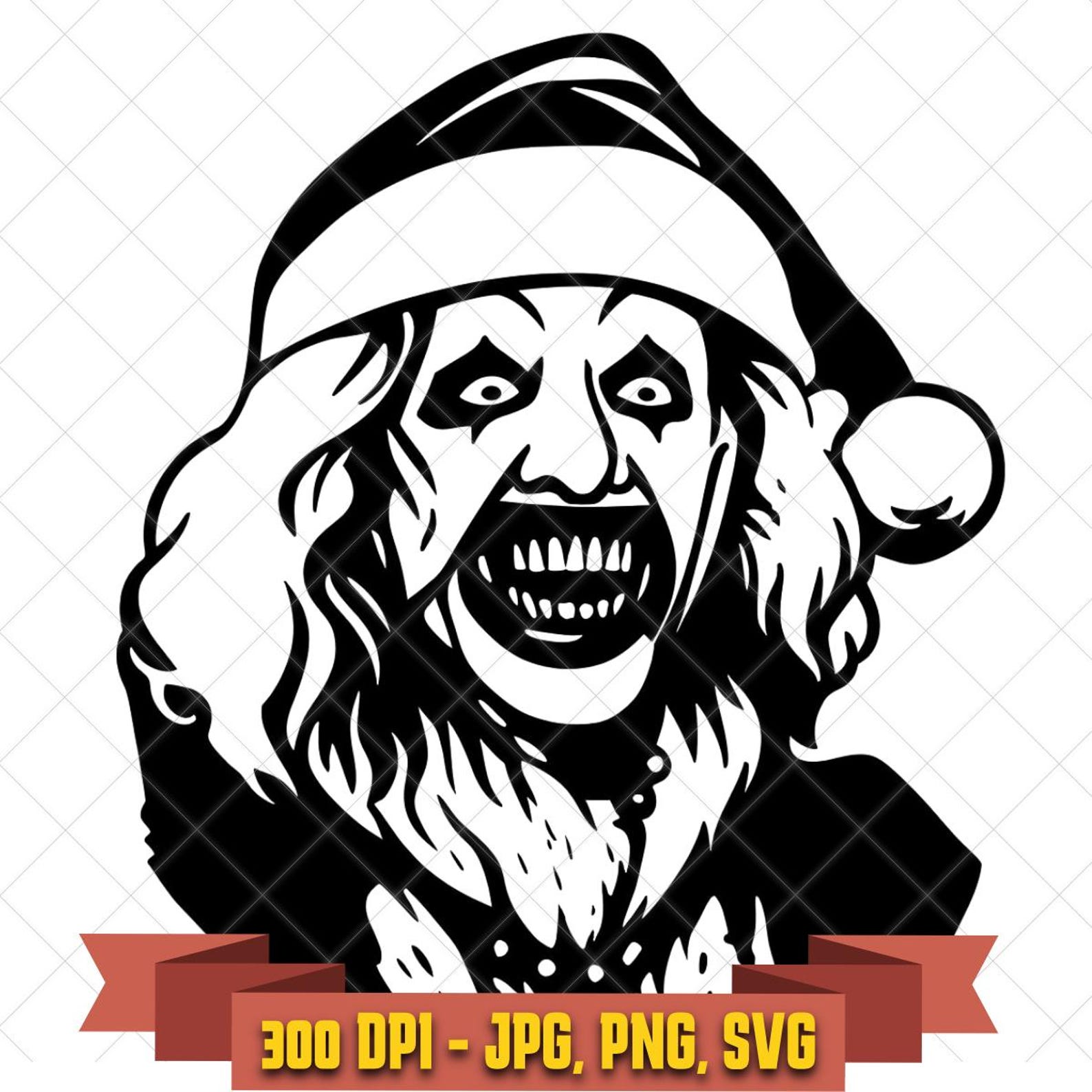 Art the Clown Bundle | Terrifier Inspired Horror Clipart | 11 Designs ...