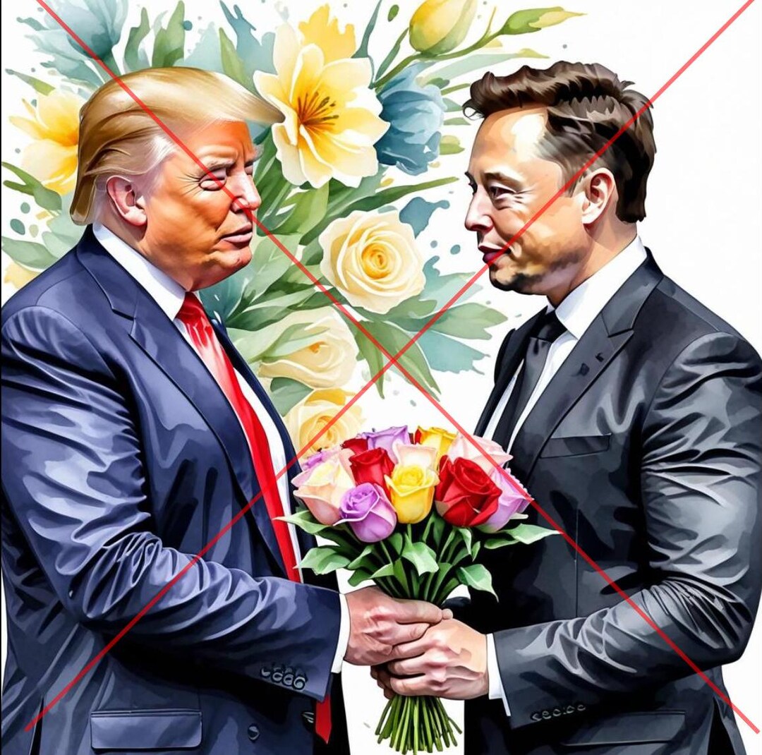 Trump's Love for Elon SVG File | Digital Art | Shirt Design | Graphic T ...