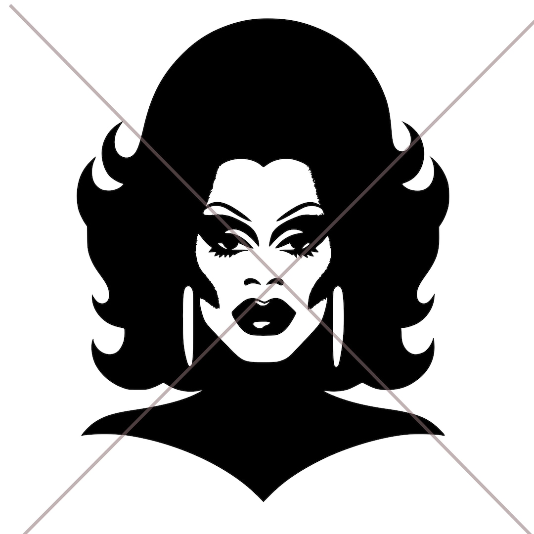 Rupaul Vinyl Cut File | Silhouette | Cricut | Siser | Decal Design ...