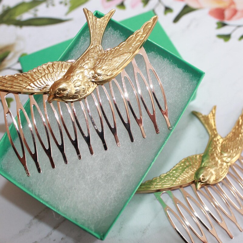 Victorian Hair Comb - Etsy