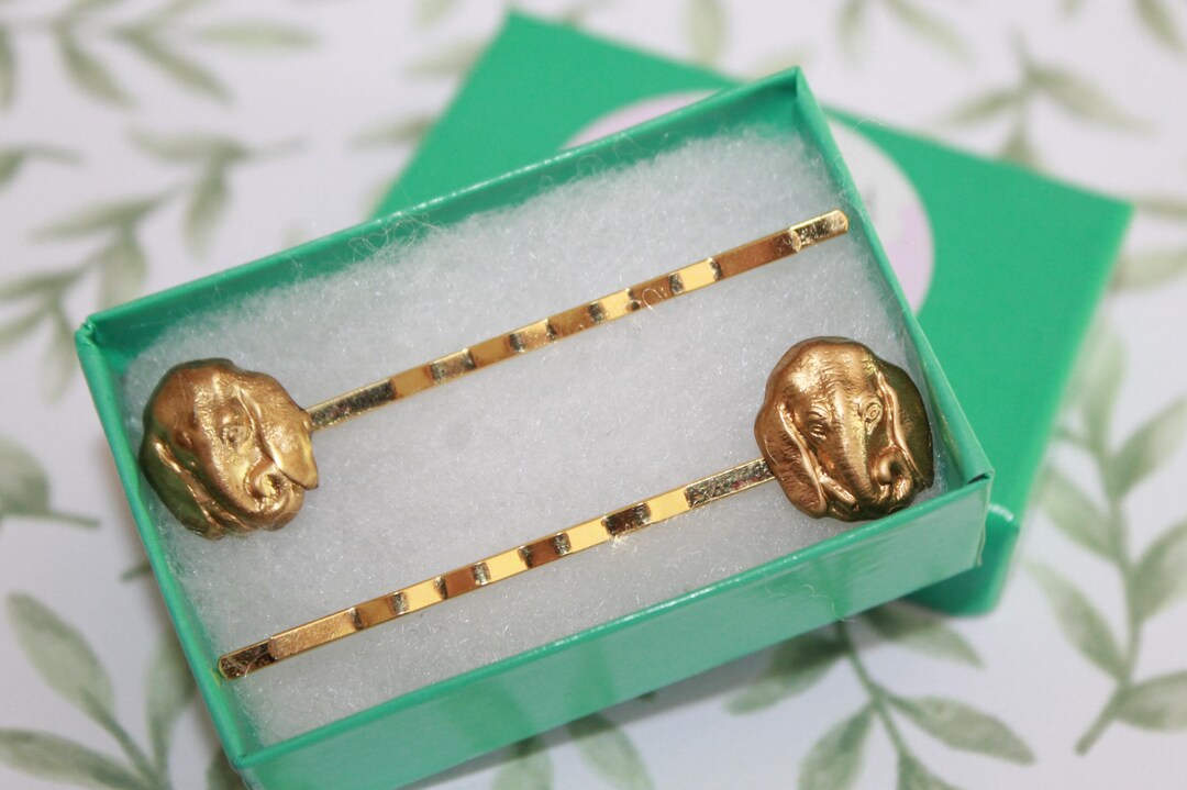 Tiny Lucky Elephant Bobby Pins – Safari & GOP Hair Charm - Etsy