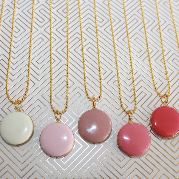 Simple Gold Locket - Etsy