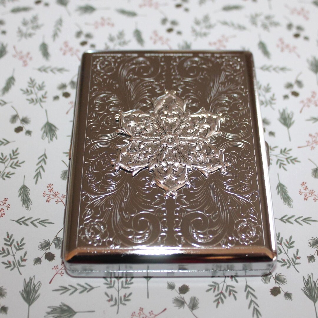 Victorian Style Ciggie Case, Wallet, Golf Tee, Business Card, Playing ...