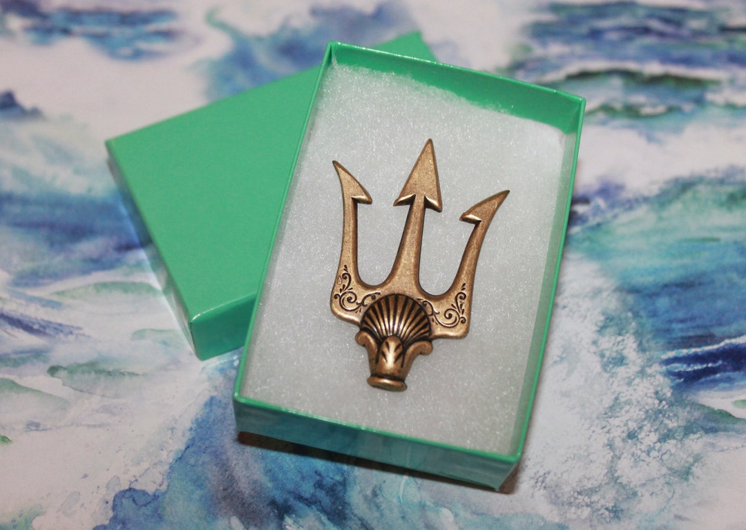 Trident Tie Tack for a Father's Day Gift, Seattleite, Poseidon, Mariner ...