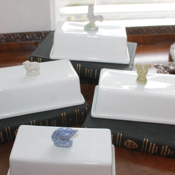 Retro Butter Dish - Etsy