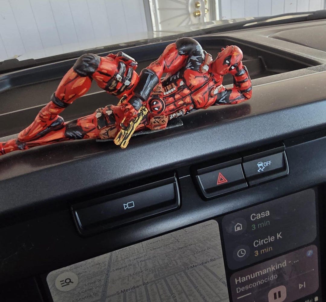 Deadpool Car Dashboard Figure - Etsy