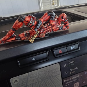 Deadpool Car Figure - Etsy