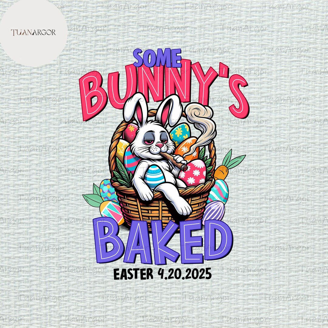 420 Easter Bunny Funny Weed Smoking Png, Rabbit Easter 4 20 Day Png ...