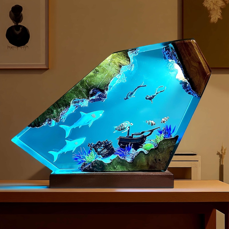 Resin Table Landscape - Etsy UK