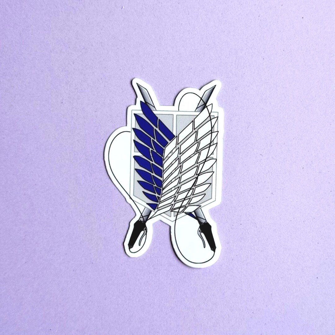 Attack on Titan - Scout Regiment Sticker | AOT | Hand Drawn Fan Art ...