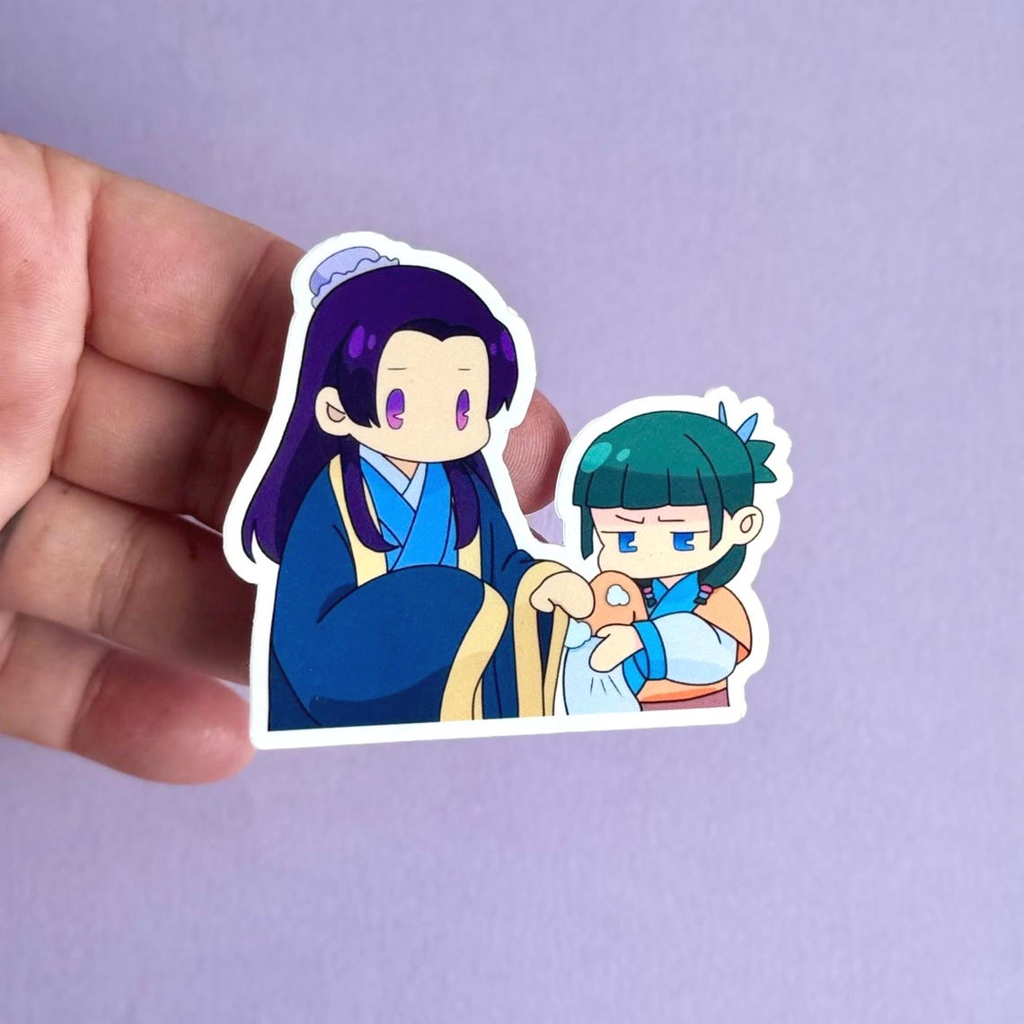 Apothecary Diaries Sticker Pack | Maomao | Jinshi | Chibi | Waterproof ...
