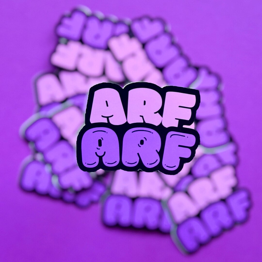 Arf Arf | Waterproof Vinyl Sticker | Knocked Loose | Counting Worms | - Etsy