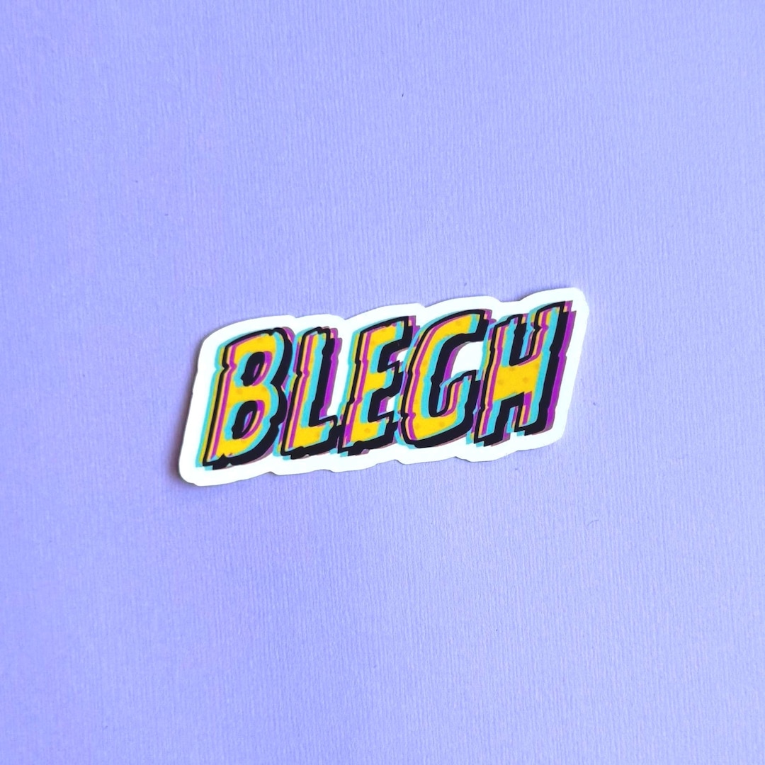 BLEGH Sticker | Metalcore | Music |waterproof | Vinyl | - Etsy