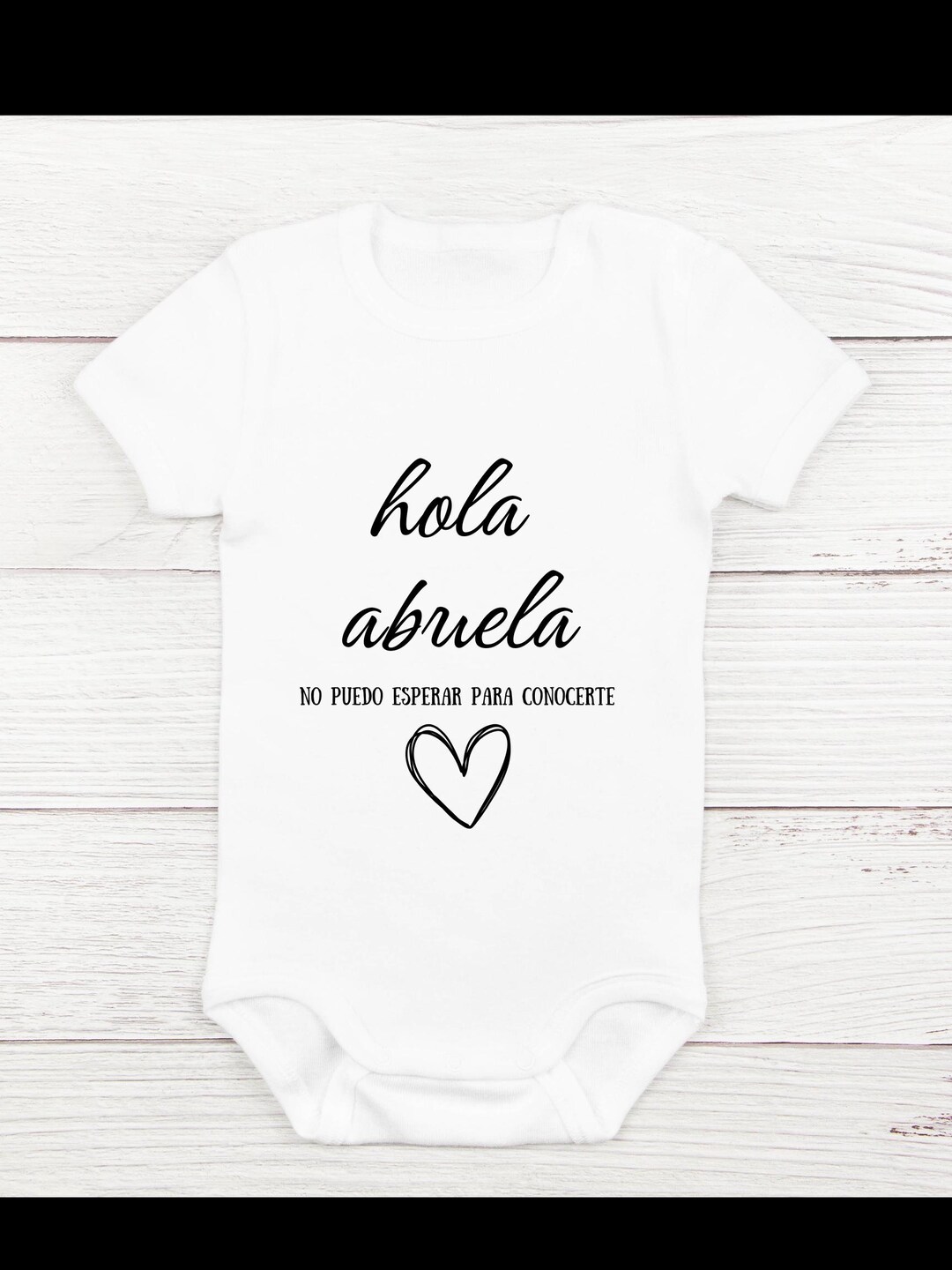 Spanish Pregnancy Announcement Baby, Gift for New Grandparents Png ...