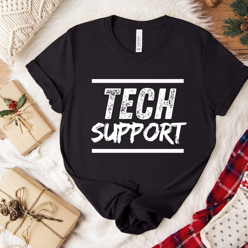 Tech Support Shirt - Etsy