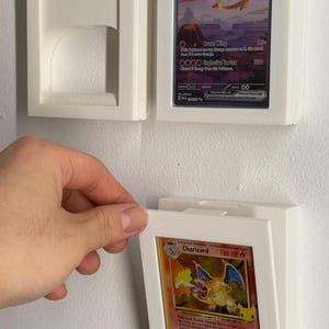 Top Loader Wall Display Frame – Easy Swap, Push Pin Mount, Available in ...