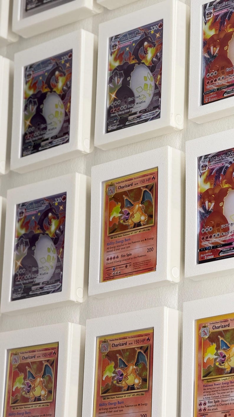 Top Loader Wall Display Frame – Easy Swap, Push Pin Mount, Available in ...