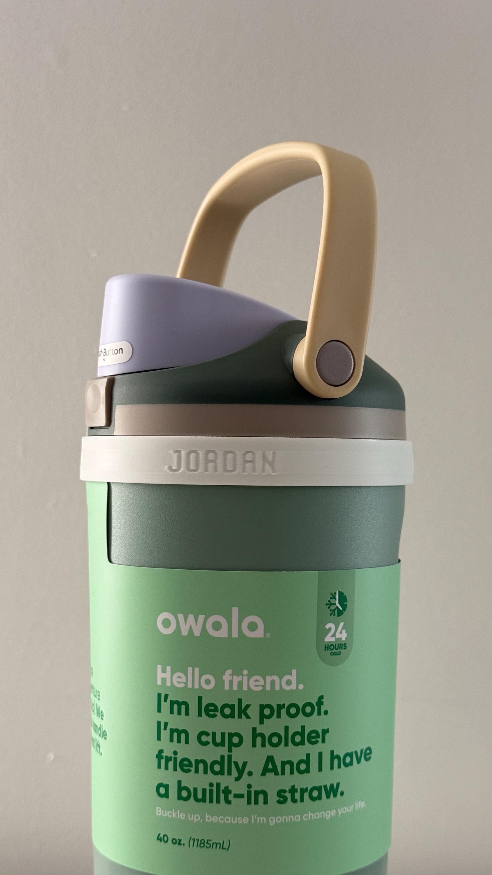 Personalized Name Band for Owala Sway 40oz Water Bottle – Customizable ...