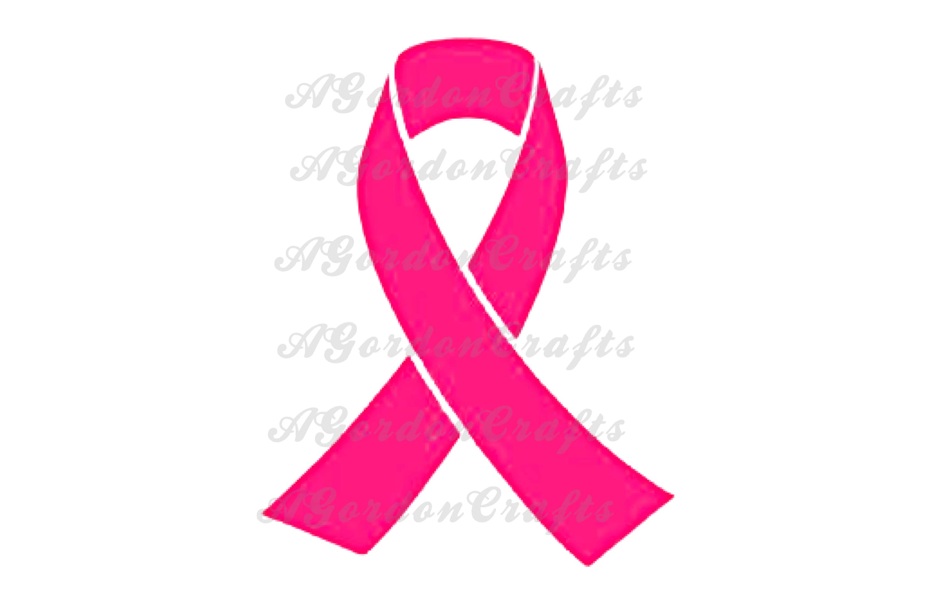 Breast Cancer Ribbon - SVG. Cancer Ribbon - Etsy