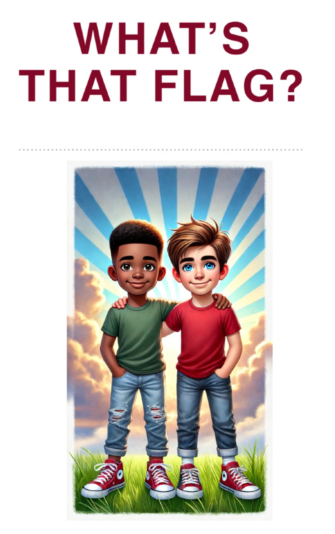 What's That Flag A Heartwarming Children's Book About Friendship and ...