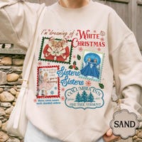 White Christmas Movie Unisex Long Sleeve, Christmas Movie Long Sleeve ...