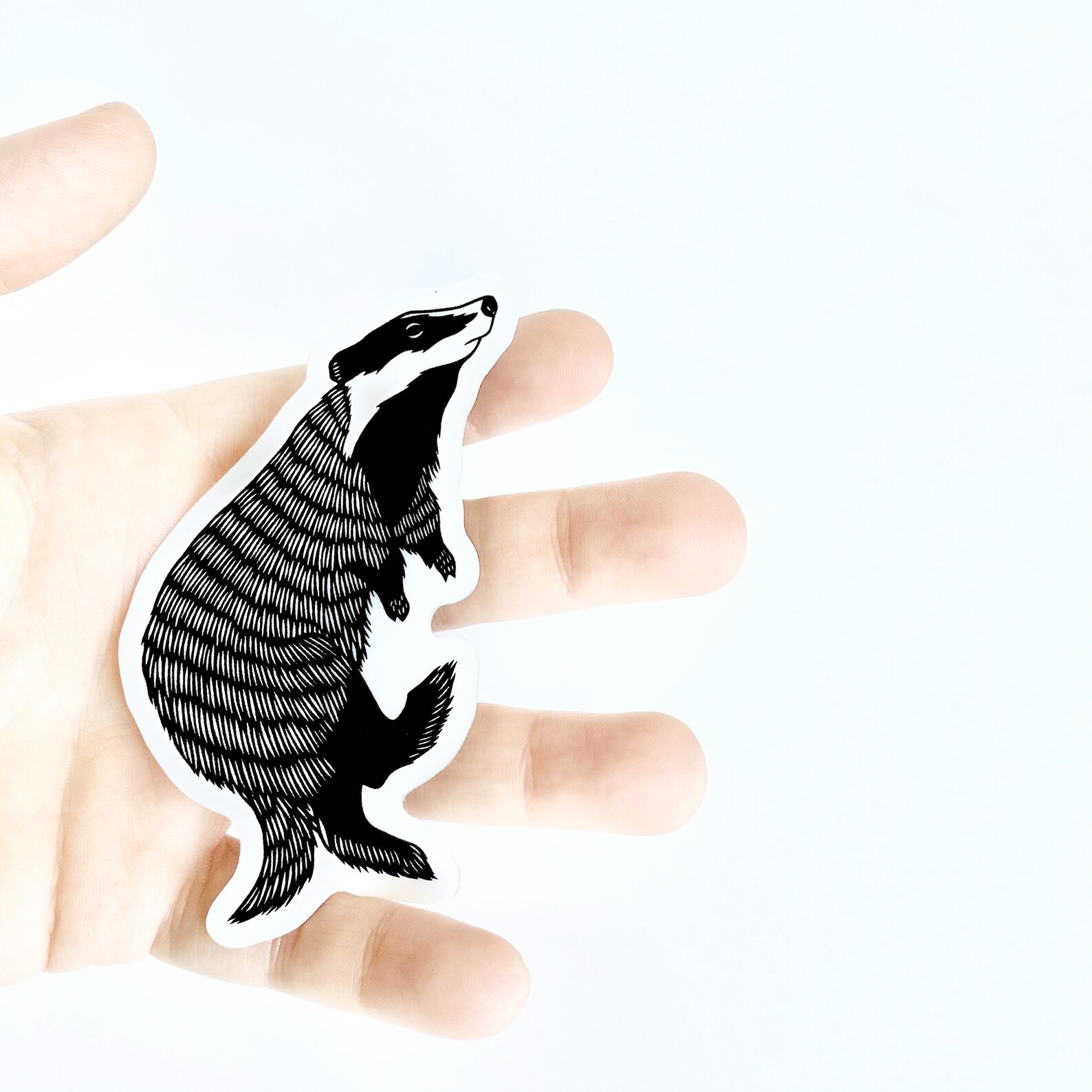 Badger Sticker Waterproof Badger Sticker Waterproof Sticker - Etsy Israel