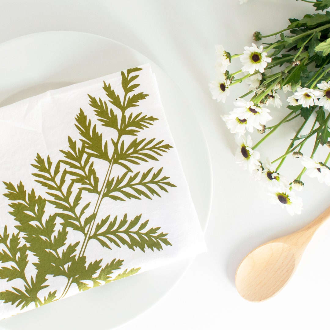 Fern Flour Sack Towel, Fern Tea Towel, Mothers Day Gift - Etsy