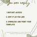 CNY Poster 5 PAGES - Etsy