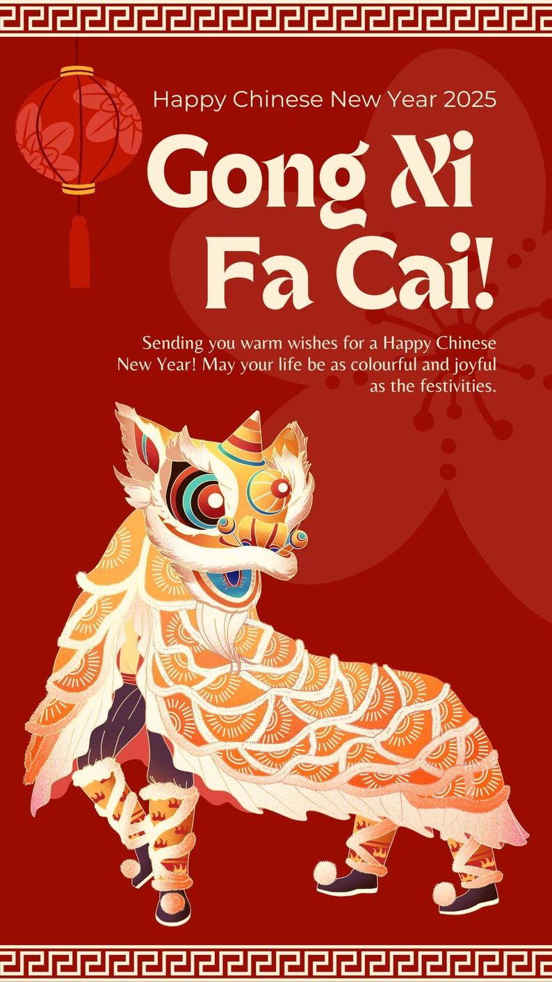 CNY Poster 5 PAGES - Etsy