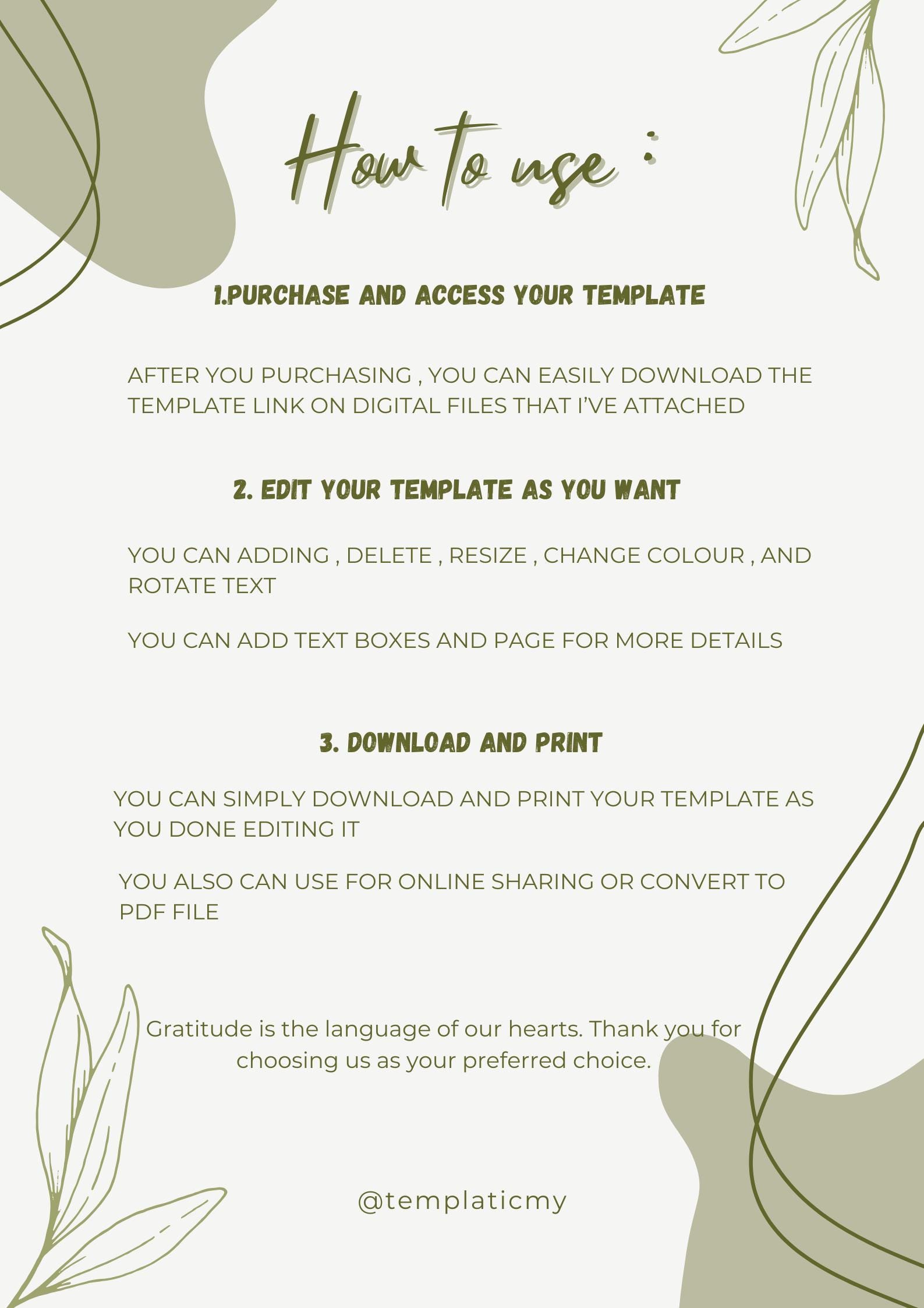 CNY Poster 5 PAGES - Etsy