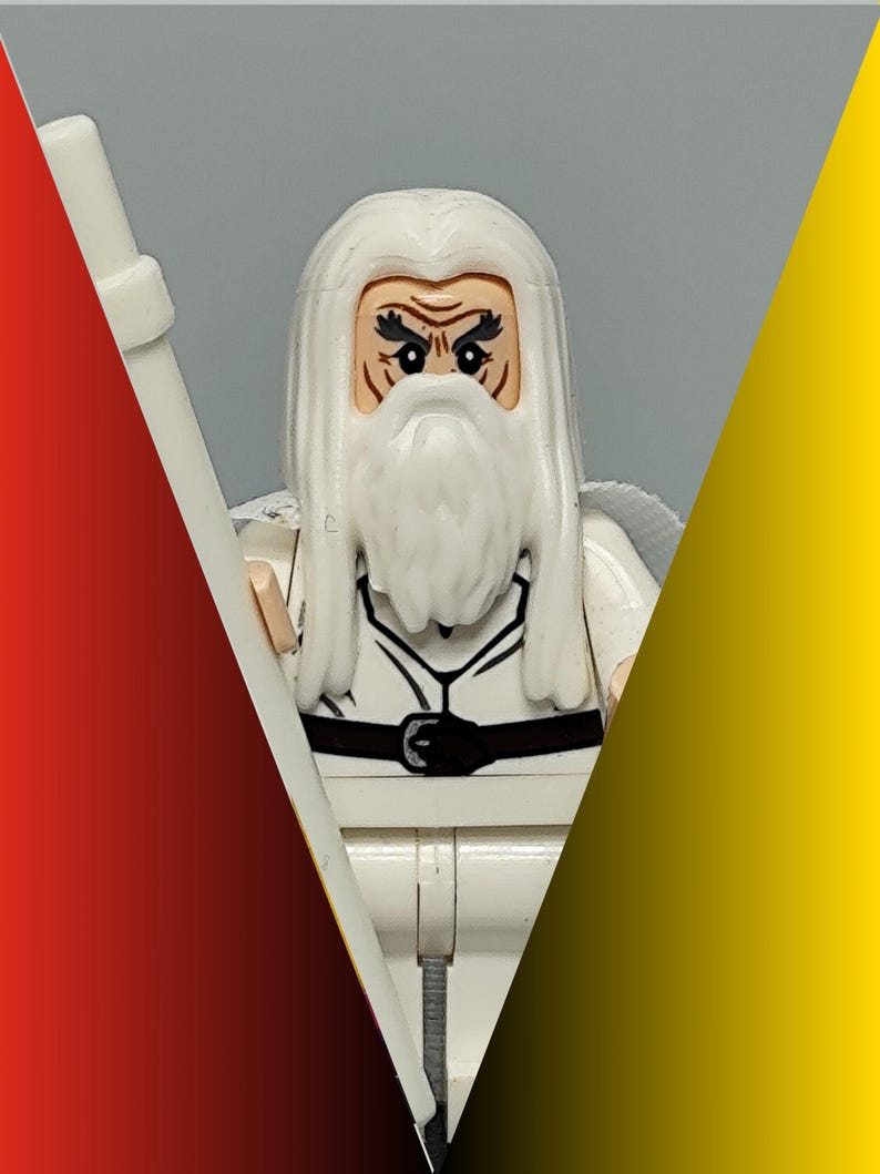 Custom Brick Minifigure 35 - Etsy