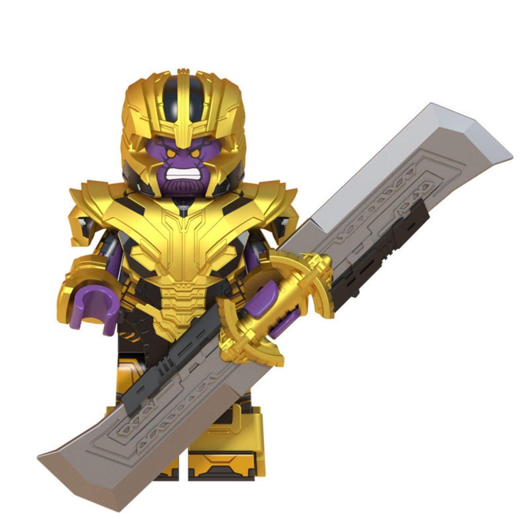 Thanos Custom Minifigure - Etsy